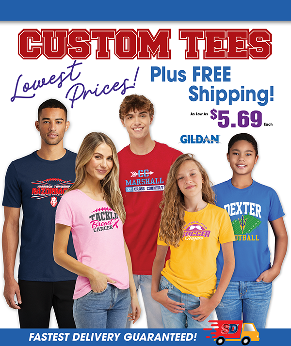 Custom Team Apparel & Spirit Wear | Sportdecals